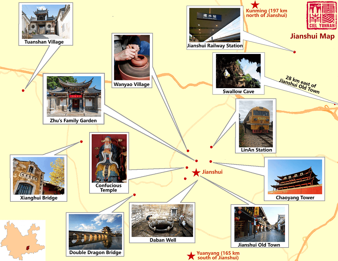 Jianshui au Yunnan Chine - Infos Voyage - Ciel Yunnan